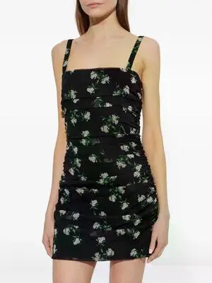 Dolce & Gabbana Floral-print Ruched Dress