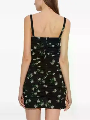 Dolce & Gabbana Floral-print Ruched Dress