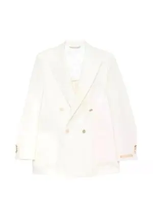 BRIGLIA 1949 Double-breasted Peak Lapel Blazer