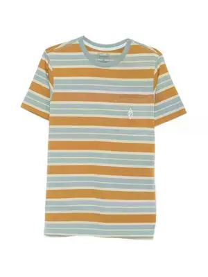Patagonia Striped-pattern Chest-pocket T-shirt