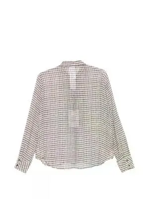 PENNYBLACK Ruffled Check Shirt