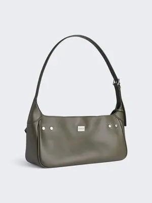 Balenciaga Bel Air Small Shoulder Bag - Khaki