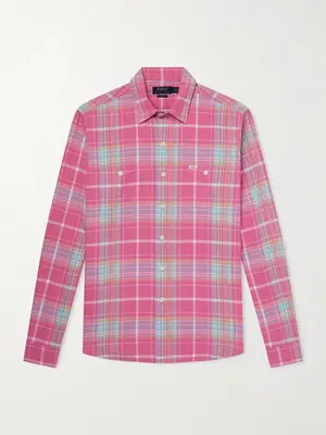 Polo Ralph Lauren Checked Cotton Shirt - Pink