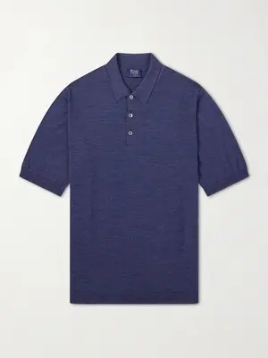 William Lockie Virgin Wool Polo Shirt