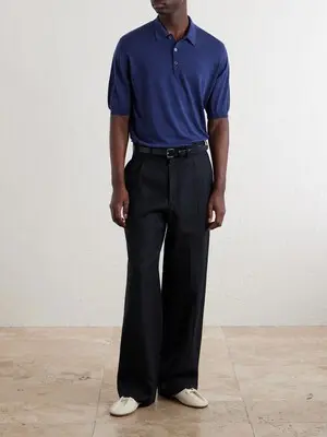 William Lockie Virgin Wool Polo Shirt