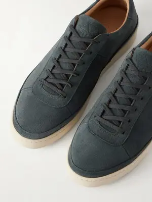 Mulo Suede Sneakers - Blue