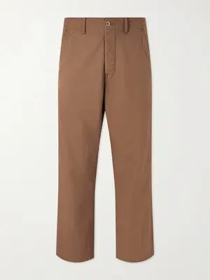 Visvim Straight-leg Cotton-twill Trousers