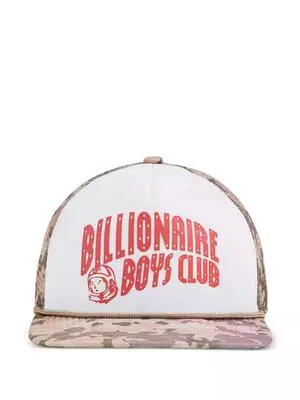 BILLIONAIRE BOYS CLUB Logo-print Camouflage-pattern Trucker Hat - Neutrals