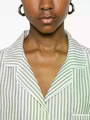 RIVIERA Striped-print Shirt