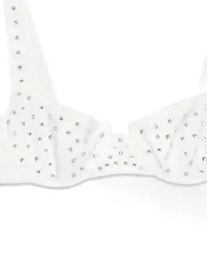 Oseree Gem-embellished Underwired Bikini