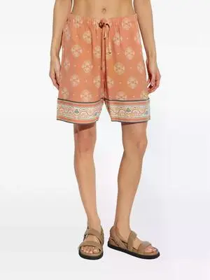 Hanro Printed Drawstring Shorts