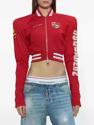 Dsquared2 Logo-patch Cropped Jacket