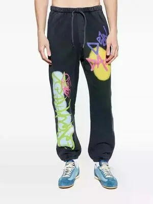 Dsquared2 Graffiti-print Track Pants