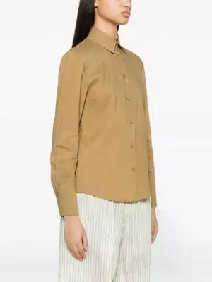 Max Mara Badesse Long-sleeve Shirt - Neutrals