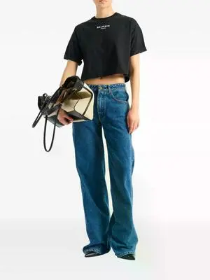 Balmain Paris Embroidered T-shirt