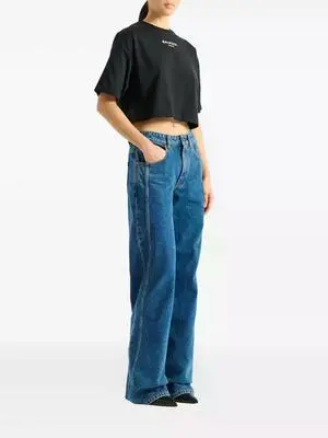 Balmain Paris Embroidered T-shirt