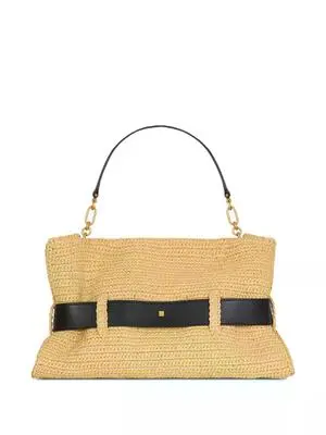 Balmain Medium Anthem Bag - Neutrals