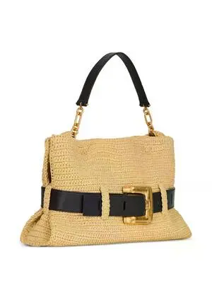 Balmain Medium Anthem Bag - Neutrals