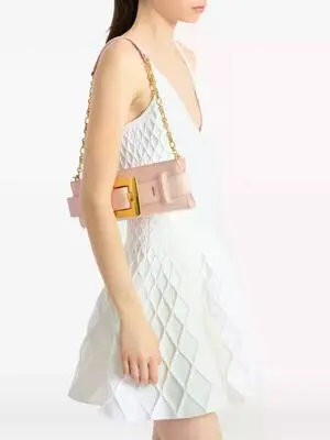 Balmain Anthem Smooth Leather Clutch