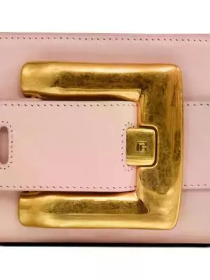 Balmain Anthem Smooth Leather Clutch