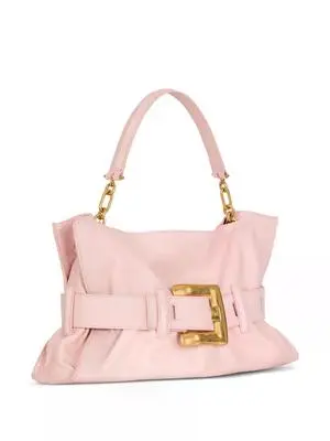 Balmain Medium Anthem Bag In Smooth Leather - Pink