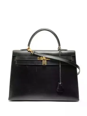Hermès 1998 Kelly 35 Handbag - Black