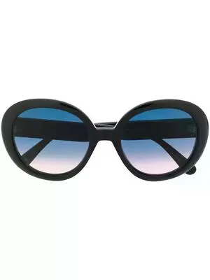 Gucci Oversize Round-frame Sunglasses - Black