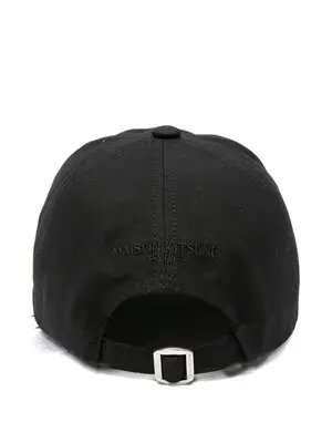 Maison Kitsuné Dressed Fox Baseball Cap - Black