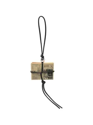 Loewe Newspaper Leather Charm