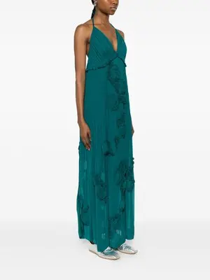 Dries Van Noten Drina Long Dress - Blue