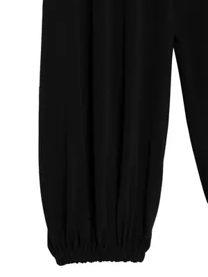 Emporio Armani Wide-leg Trousers - Black
