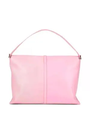 Gcds Mega Comma Logo-plaque Shoulder Bag - Pink