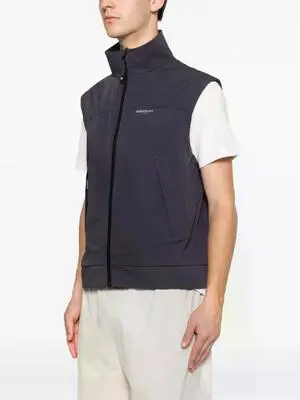 MURPHY&NYE Logo-print High-neck Gilet