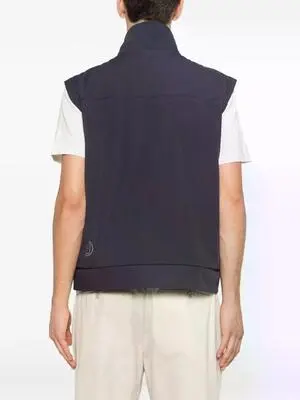 MURPHY&NYE Logo-print High-neck Gilet
