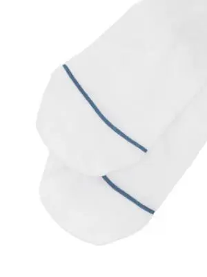Zegna Logo Socks - Neutrals