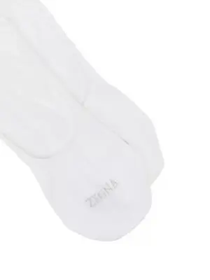Zegna Freshness Socks - White