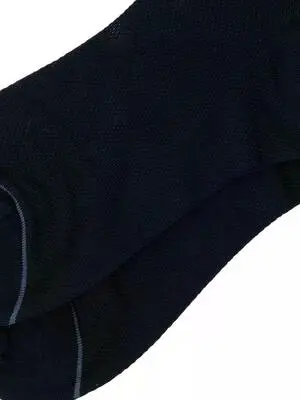 Zegna Piqué Ankle Socks