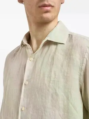 MC2 SAINT BARTH Pamplona Long-sleeve Button-up Shirt - Neutrals