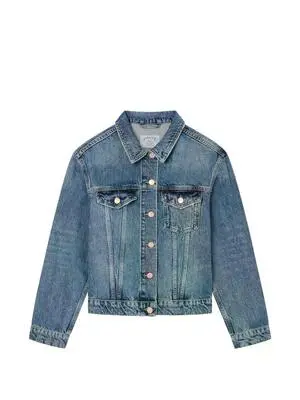 Emporio Armani Button-up Denim Jacket - Blue