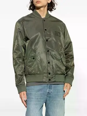 Balmain Logo-embroidered Reversible Jacket