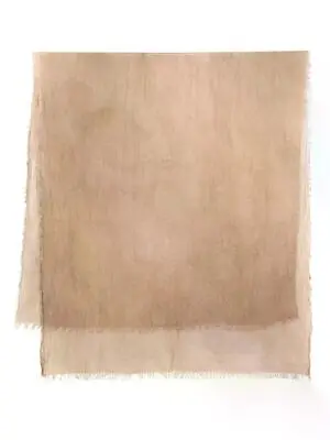 LEATHERSMITH OF LONDON Cotton-muslin Scarf - Neutrals