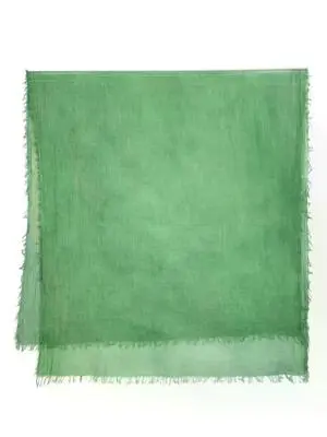 LEATHERSMITH OF LONDON Cotton-muslin Scarf - Green