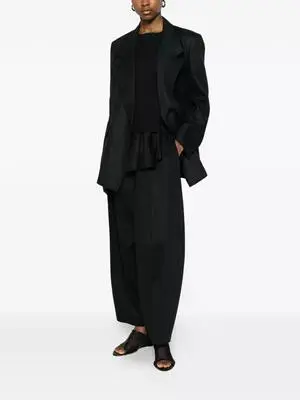 Sú Peak-lapel Double-breasted Blazer