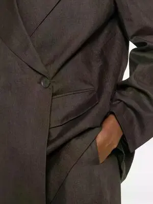 Sú Asymmetric-fastening Jacket