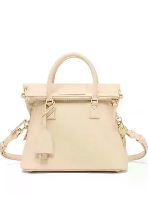 MAISON MARGIELA 5ac Mini Classique Tote - Neutrals