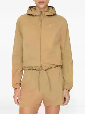 Burberry Stretch Nylon Hooded Jacket