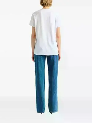 Balmain Paris Embroidered T-shirt - White