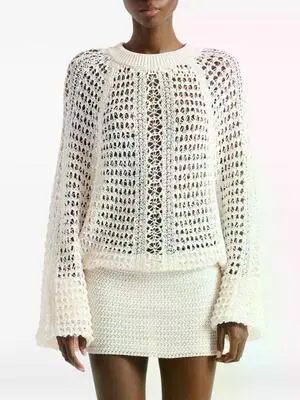 Balmain Crochet Lace Mini Dress