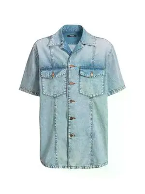 Balmain Light Denim Shirt - Blue