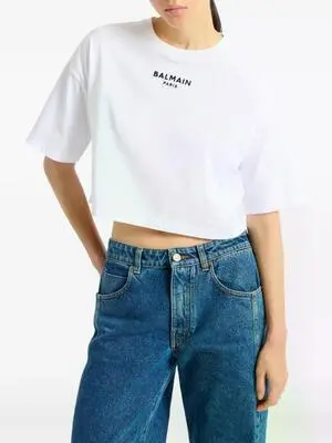 Balmain Paris Embroidered T-shirt